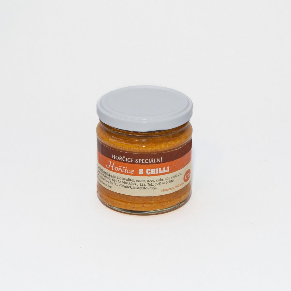 Chilli hořčice / Ocenění Chuť jižní Moravy / Ochutnej-moravu.cz